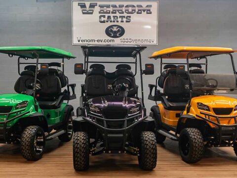 Venom EV Carts | Just the right amount of everything